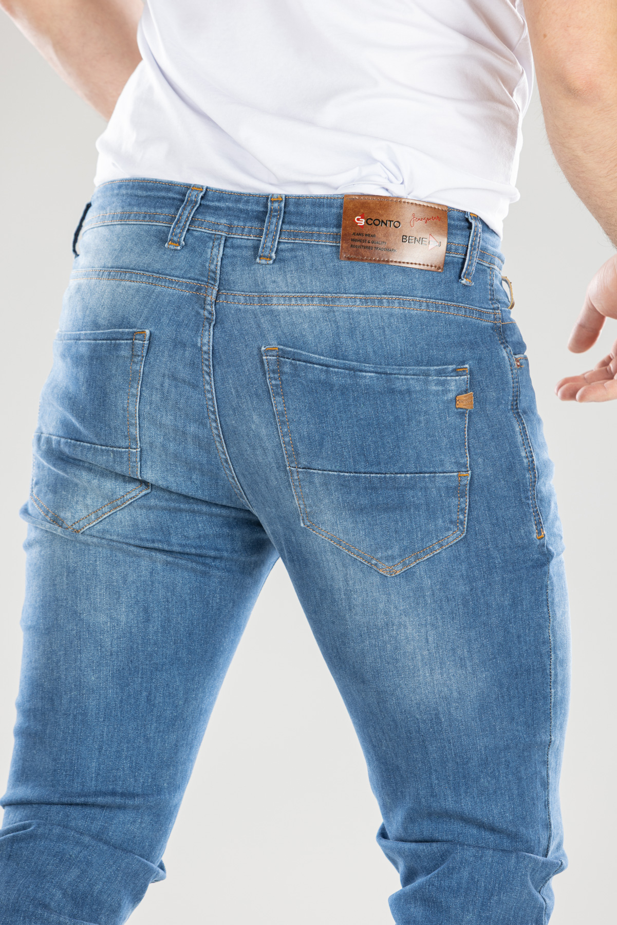 Muška teksas pantalona Art.2459 Tamno plava – Contobene